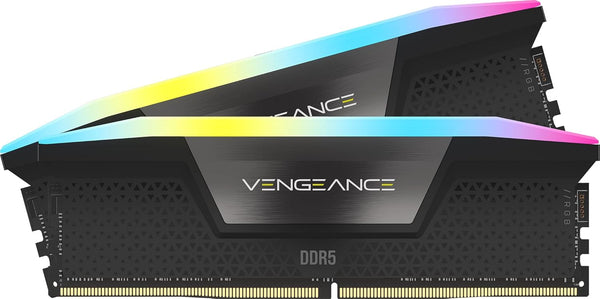 CORSAIR VENGEANCE RGB DDR5 RAM 32GB (2x16GB) 6000MHz CL30-36-36-76 1.4 ...